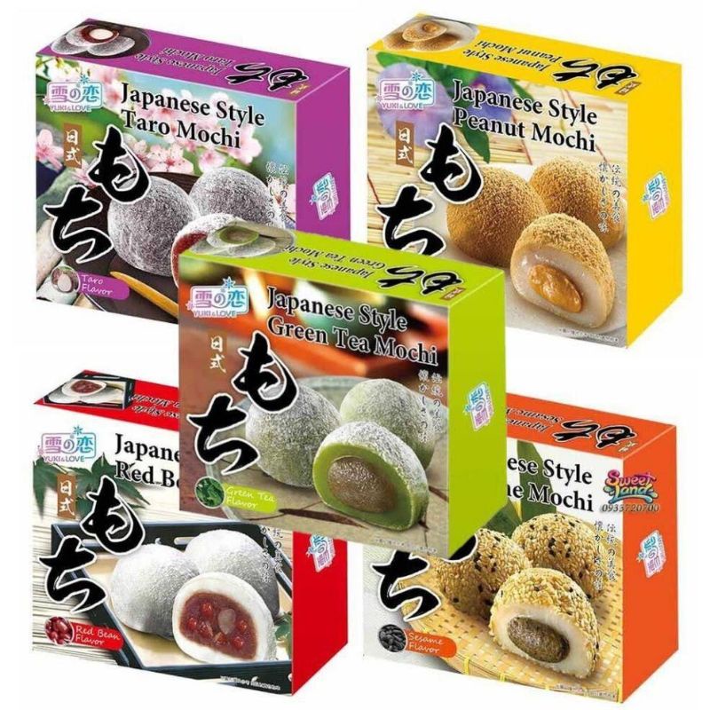Bánh mochi nhân kem Yuki & Love 140g | Shopee Việt Nam