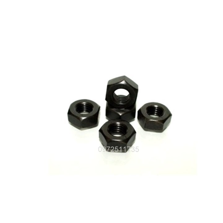 Đai ốc, ecu 8.8 M6/M8 mạ đen (50 con) | Shopee Việt Nam