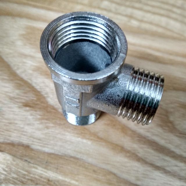 Tê inox 21, 15. 2 đầu ren ngoài, 1 đầu ren trong | Shopee Việt Nam