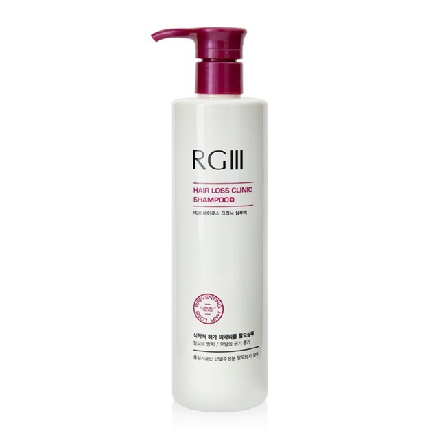 DẦU GỘI RGIII - CHỐNG RỤNG TÓC - HÀN QUỐC | Shopee Việt Nam