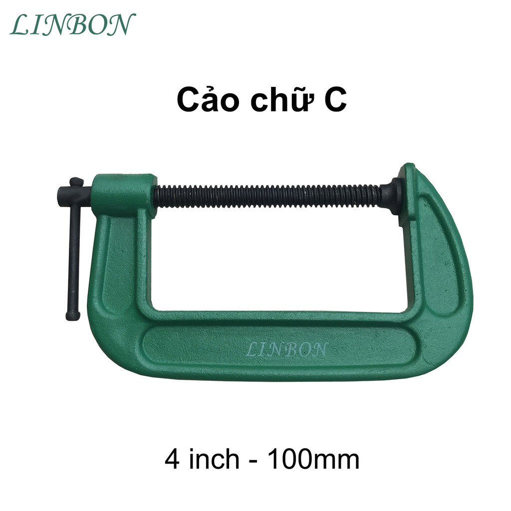 Cảo chữ C Linbon 4inch - 100mm ( Vam chữ G 4 inch) | Shopee Việt Nam
