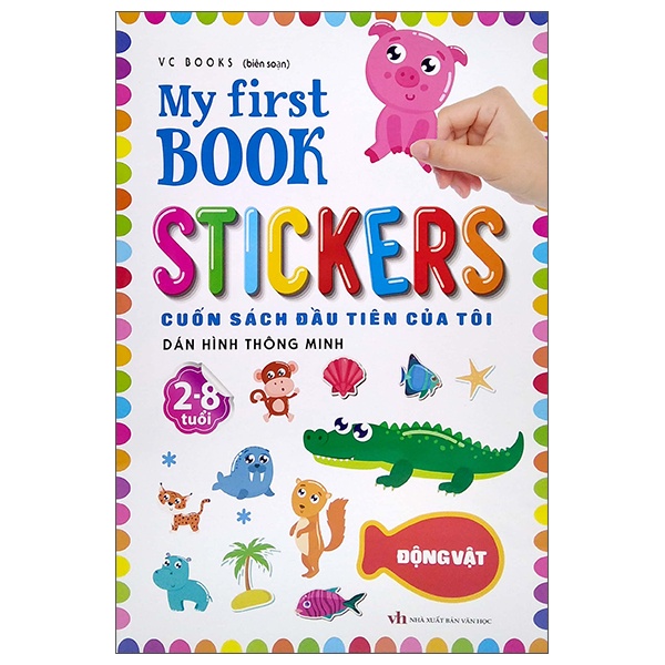 Sách My First Book Stickers - Động Vật | Shopee Việt Nam