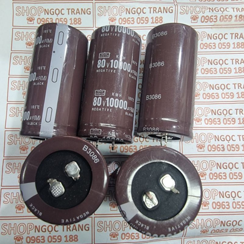 Tụ Lọc Nguồn 10000mf - 80V (3.5*7Cm) - Giá 1 Cái | Shopee Việt Nam