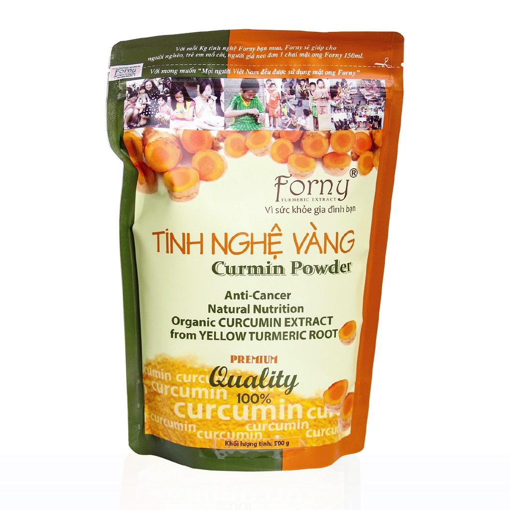 Tinh nghệ vàng Forny 500g ( Túi ) | Shopee Việt Nam
