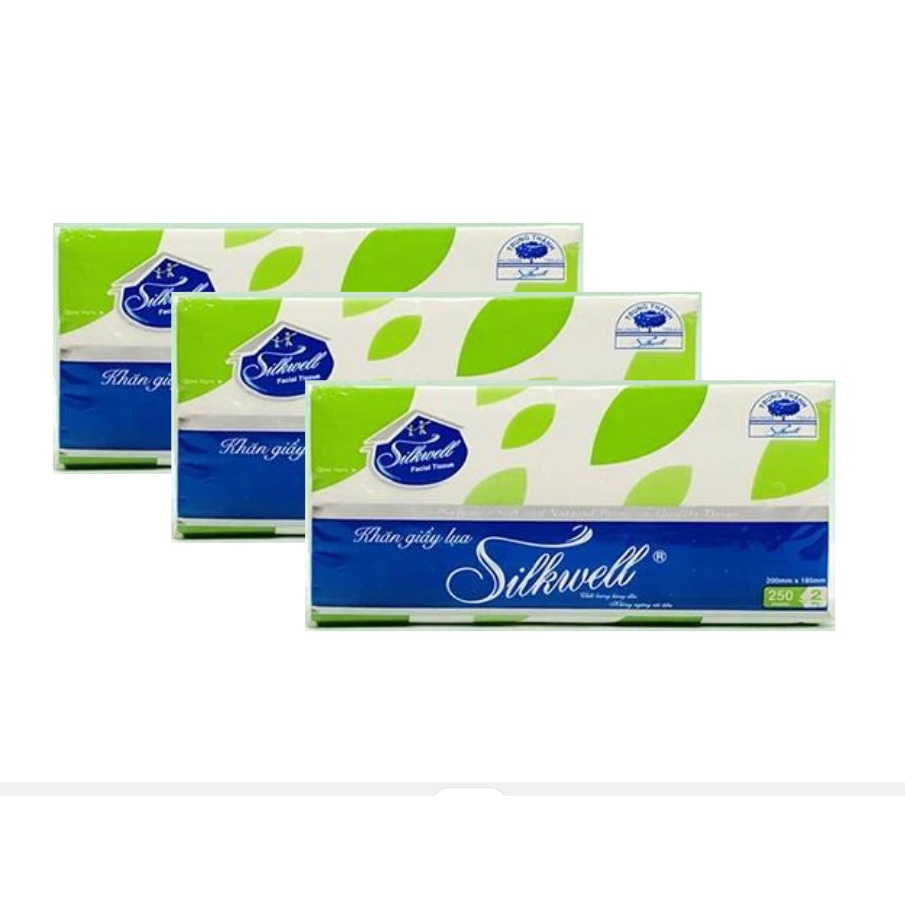 Khăn giấy rút Silkwell 250 tờ 2 lớp | Shopee Việt Nam
