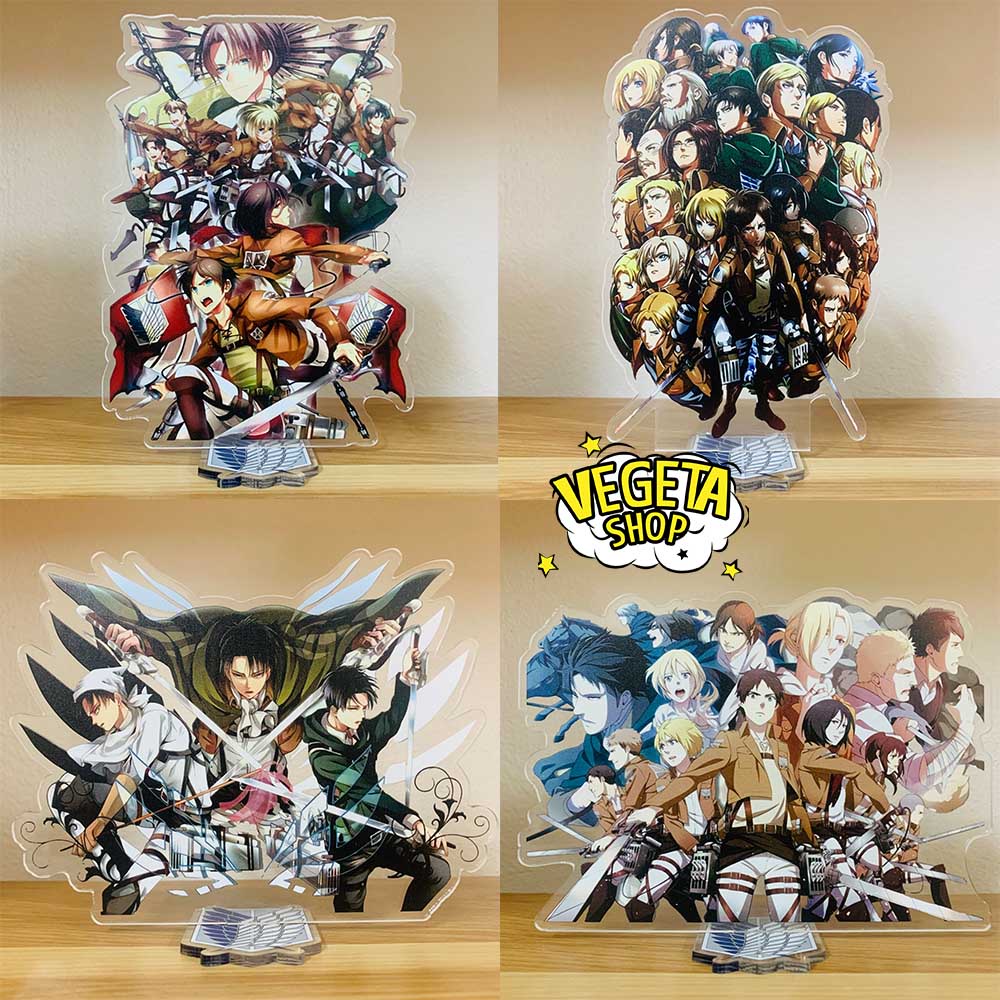 Mô Hình Tượng Standee Acrylic Mica 2 mặt - Attack On Titan - Mikasa ...