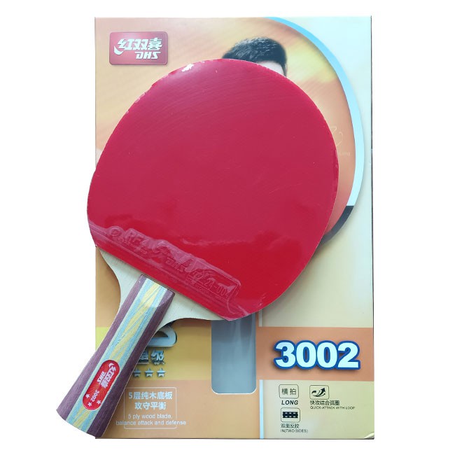 Vợt bóng bàn DHS-3002 Chính Hãng Tiêu chuẩn ITTF | Shopee Việt Nam