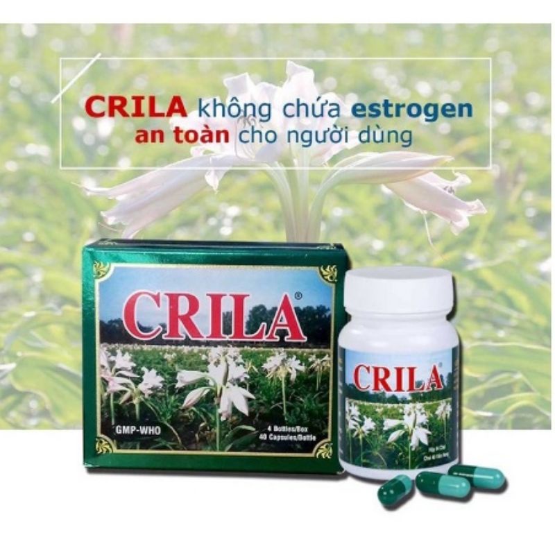 VIÊN UỐNG CRILA-CRILA FORTE- Hỗ Trợ U Xơ Lành Tính Và Phì Đại Tuyến ...