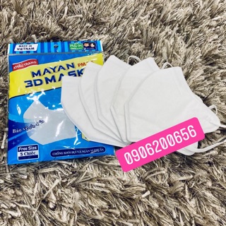 Khẩu trang MAYAN 3D PM2.5 (5 chiếc/gói) | Shopee Việt Nam