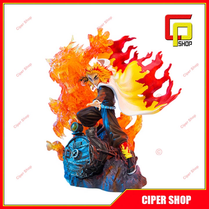 Mô hình Viêm Trụ Rengoku Led - Figure Rengoku Kimetsu No Yaiba | Shopee ...