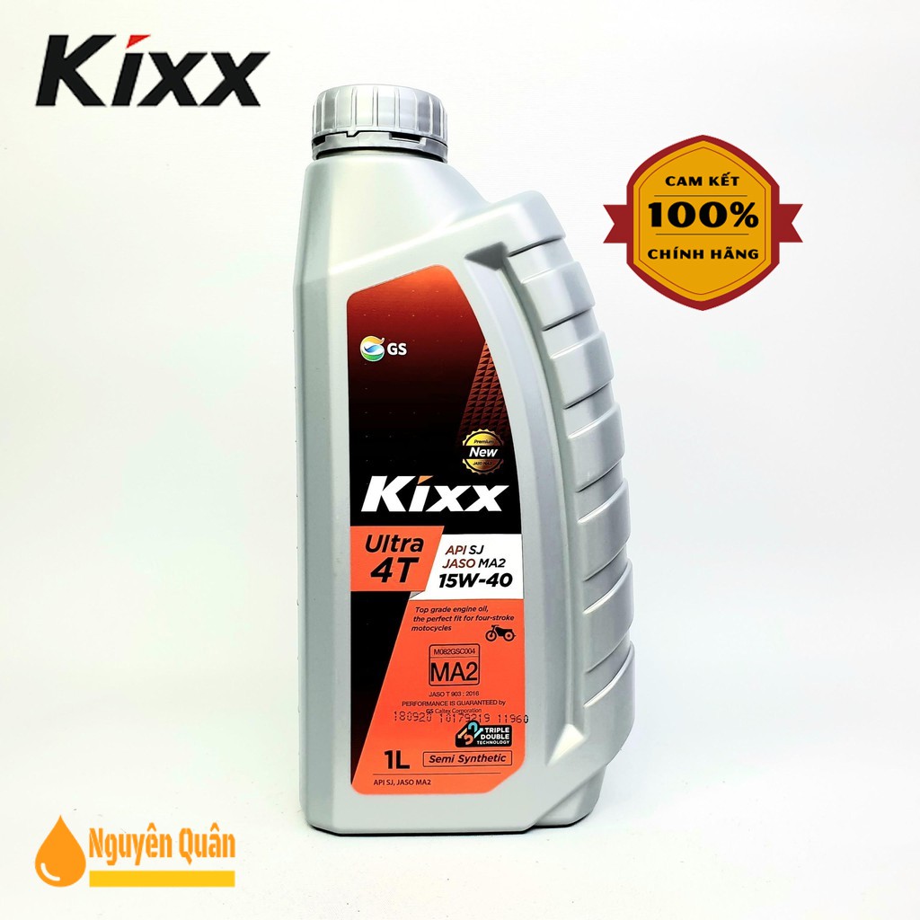 [CHÍNH HÃNG] - Nhớt Kixx Ultra 4T 15w40 - BánTổng hợp - (Xe số ...