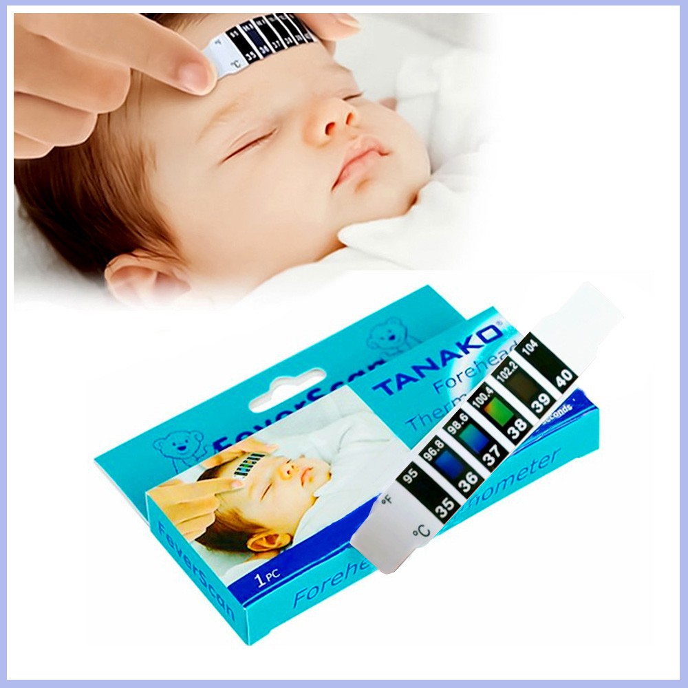 [Mẹ&Bé] Nhiệt kế dán trán Tanako đo nhiệt độ trong 15s | Shopee Việt Nam