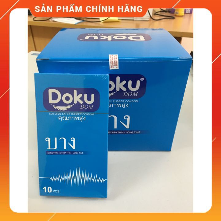 COMBO 3H BAO CAO SU DOKU DOM HỘP 10 CHIẾC TẶNG 2H QUE THỬ THAI | Shopee ...
