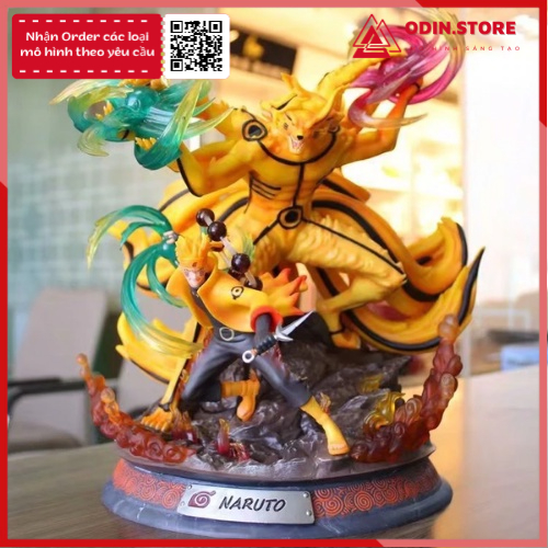 Mô Hình Naruto Hiền Nhân Thuật Cữu Vĩ Mô Hình Uzumaki Naruto Cáo Chín đuôi 36cm Shopee Việt Nam