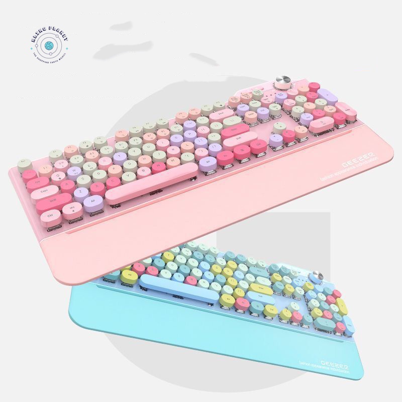 [Tặng đệm kê tay] Bàn phím Cơ tích hợp 3 chế độ kết nối bluetooth/không ...