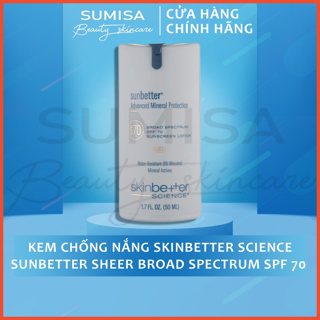 Kem Chống Nắng SkinBetter Sunbetter® SHEER SPF 70 Sunscreen Lotion 50ml ...
