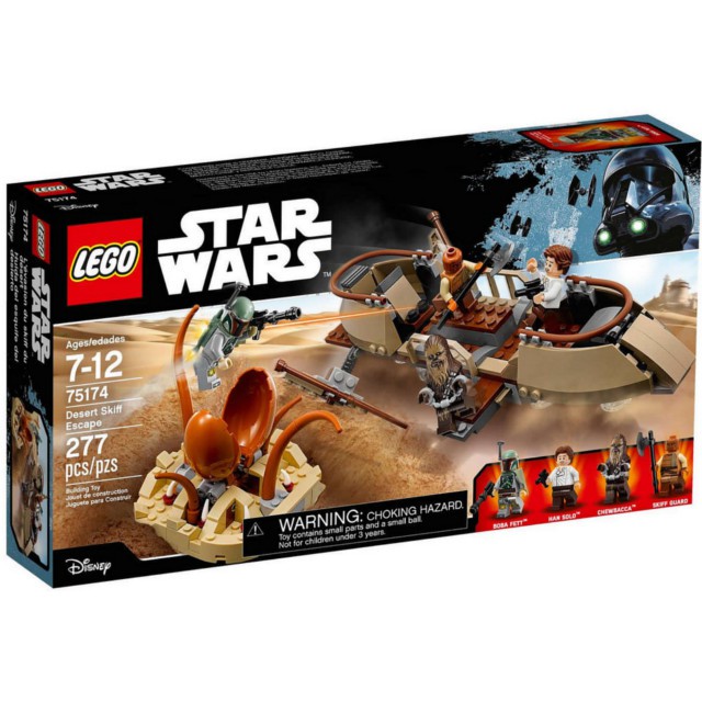 [Xé lẻ] Lego Star Wars 75174 - Bộ xếp hình Lego Tàu tẩu thoát sa mạc ...