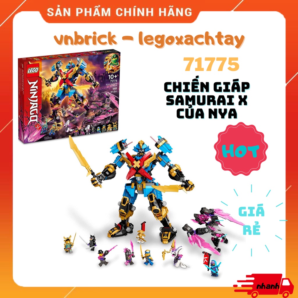 LEGO Ninjago 71775 Chiến Giáp Samurai X Của Nya | Shopee Việt Nam