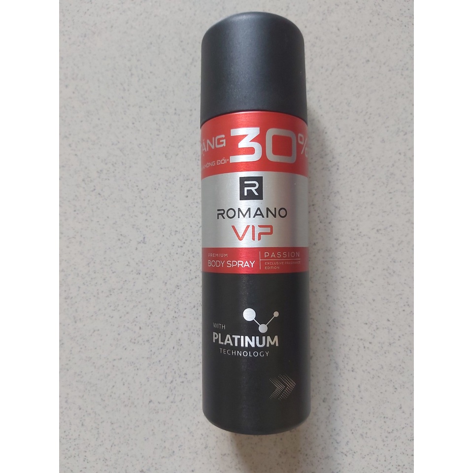 Romano - Xịt khử mùi toàn thân 195ML (chọn mùi) | Shopee Việt Nam