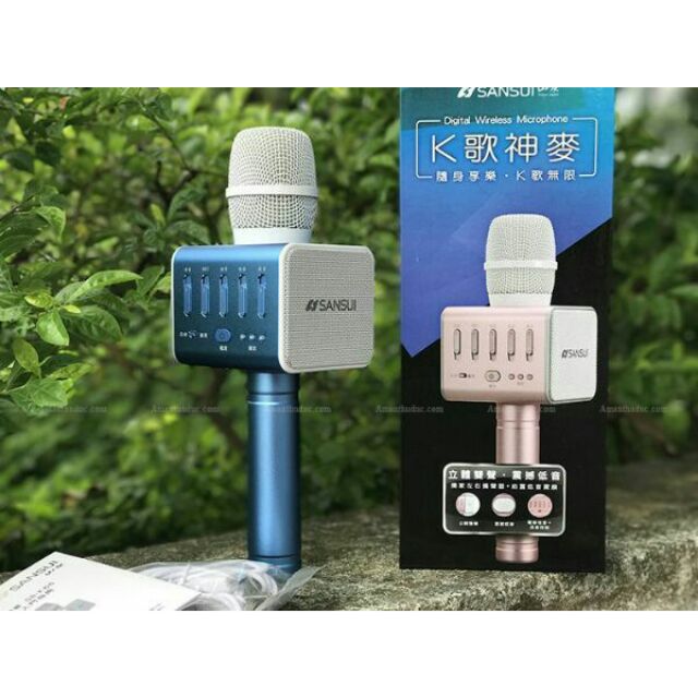 Micro karaoke Bluetooth Sansui K66 | Shopee Việt Nam