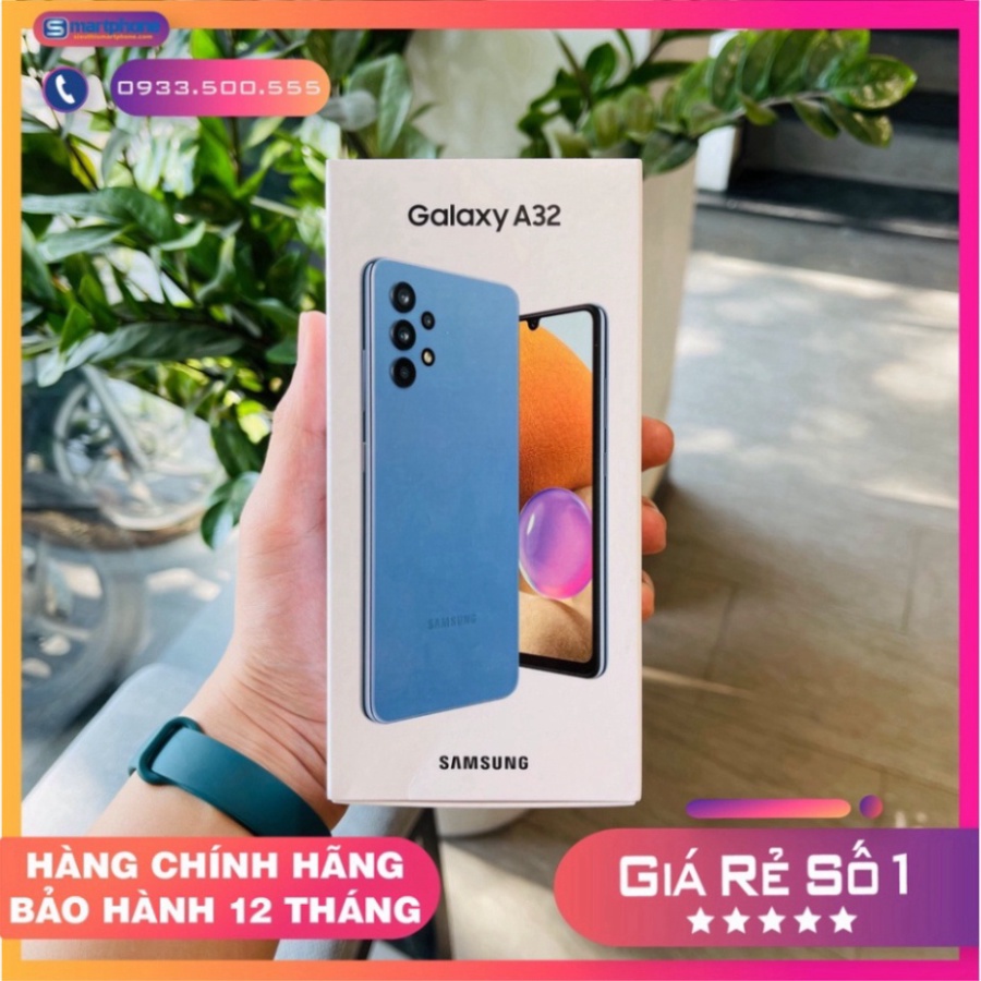 Điện thoại Samsung Galaxy A32 (6GB/128GB) pin 5000mAh chip Mediatek ...
