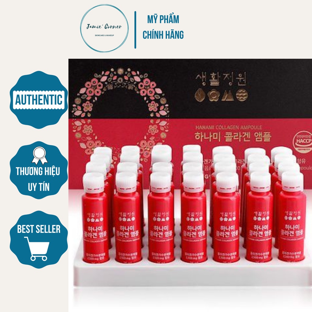Nước uống bổ sung collagen làm đẹp da Hanami Collagen Ampoule của tập ...