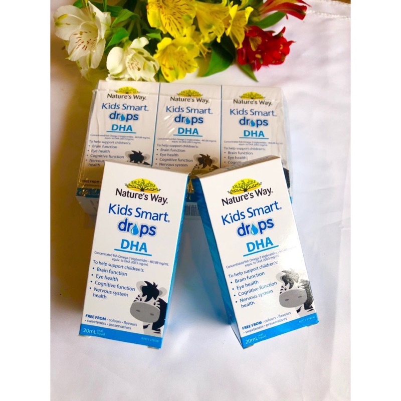 [CHÍNH HÃNG] DHA DẠNG GIỌT - NATURE’S WAY KIDS SMART DHA DROPS, 20ML ...