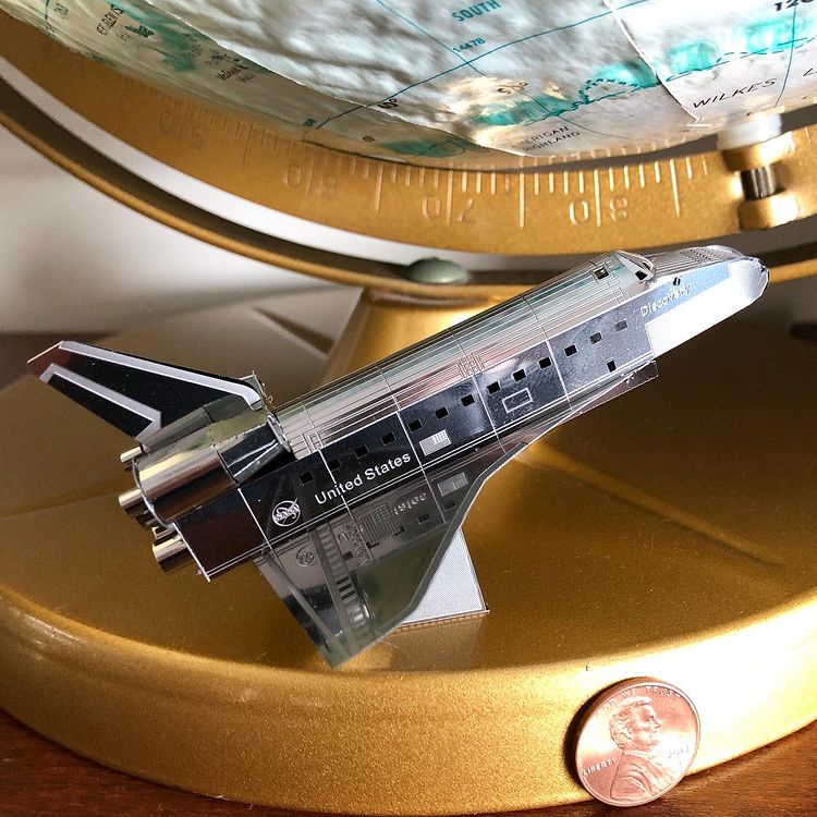 Mô Hình 3D Kim Loại Phi Thuyền Con Thoi NASA (Shuttle Enterprise) (chưa ...