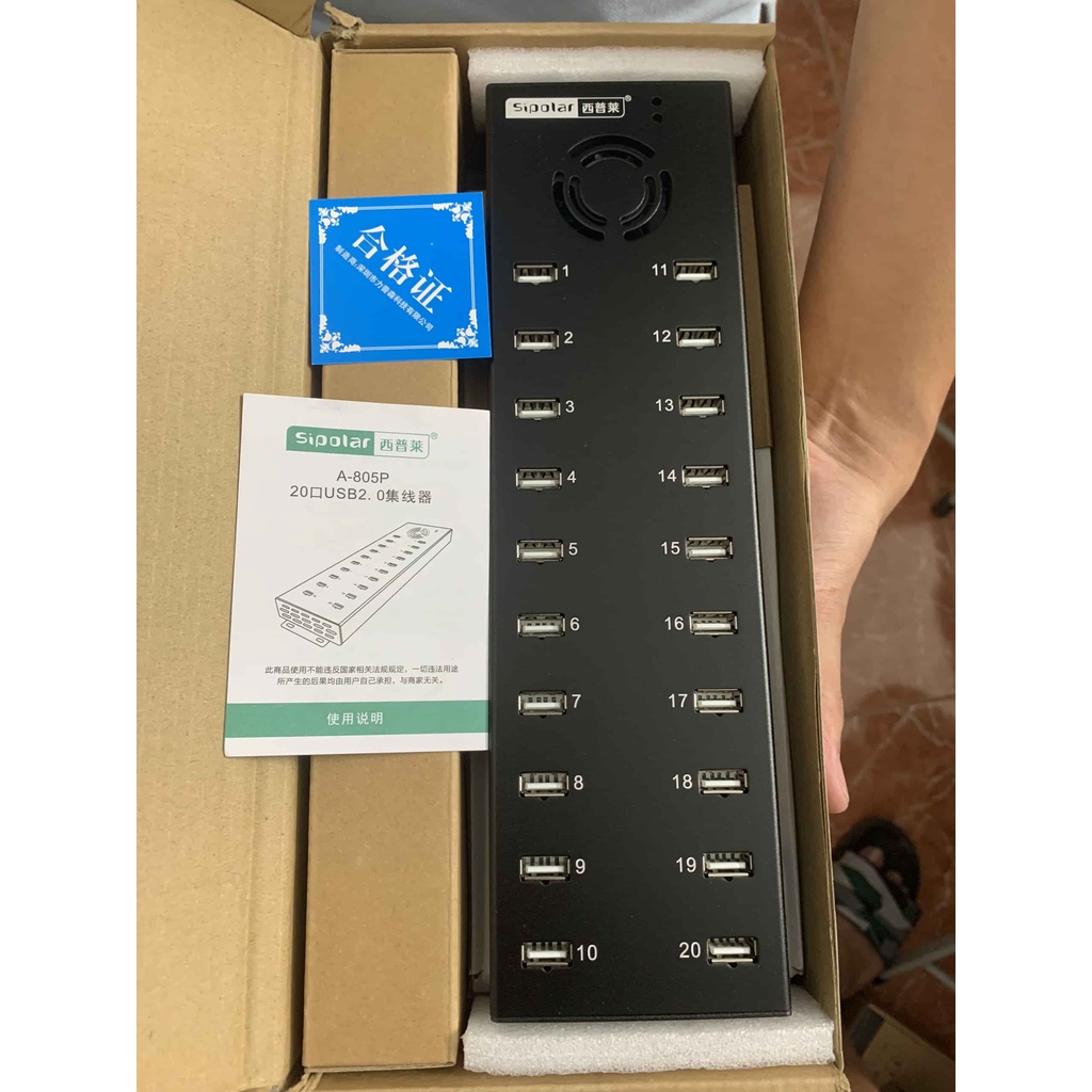 Bán Hub Usb 20 Port SIPOLAR | Shopee Việt Nam