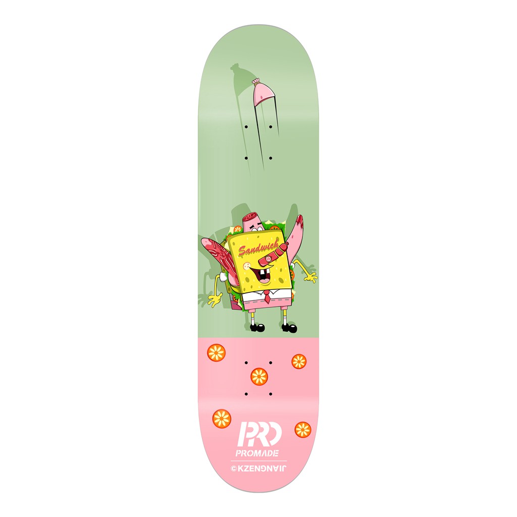 [Chính Hãng] Mặt Ván Trượt Promade SpongeBob (Promade Skateboard Deck ...