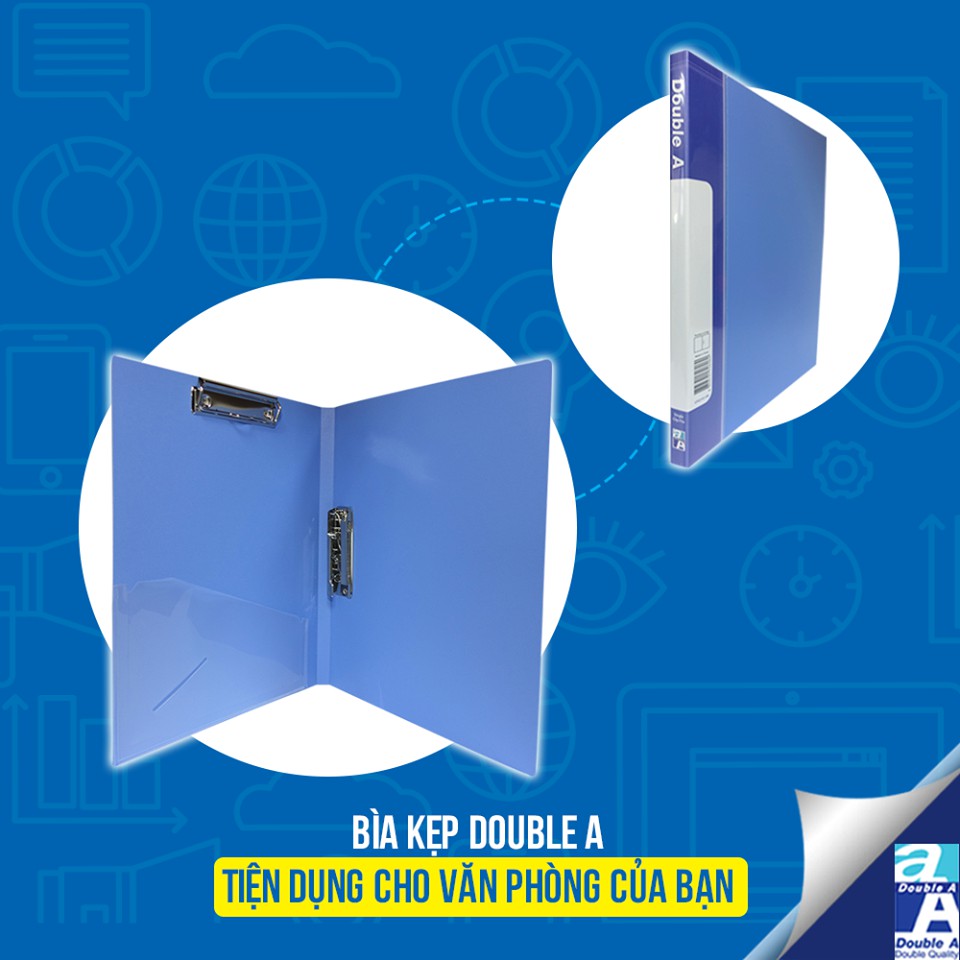 File 2 kẹp Double A (file 2 khóa) | Shopee Việt Nam