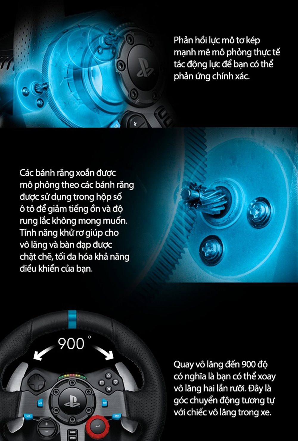 Vô lăng đua xe Logitech G29 Driving Force và bàn đạp thép không gỉ, tay ...