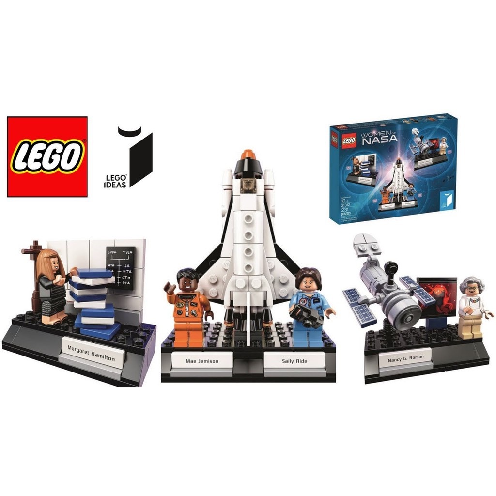 Lego 21312 Woman of Nasa - Nhà khoa học nữ của Nasa ( Hàng có sẵn ...