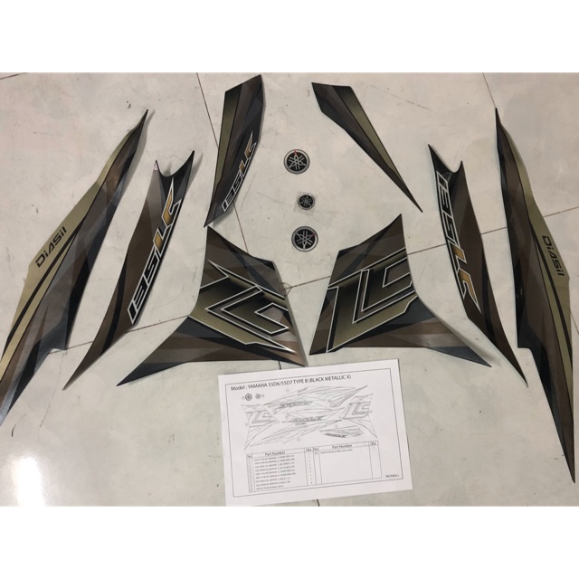 Tem Exciter 135 2011-2014 Malaysia (LC135) | Shopee Việt Nam