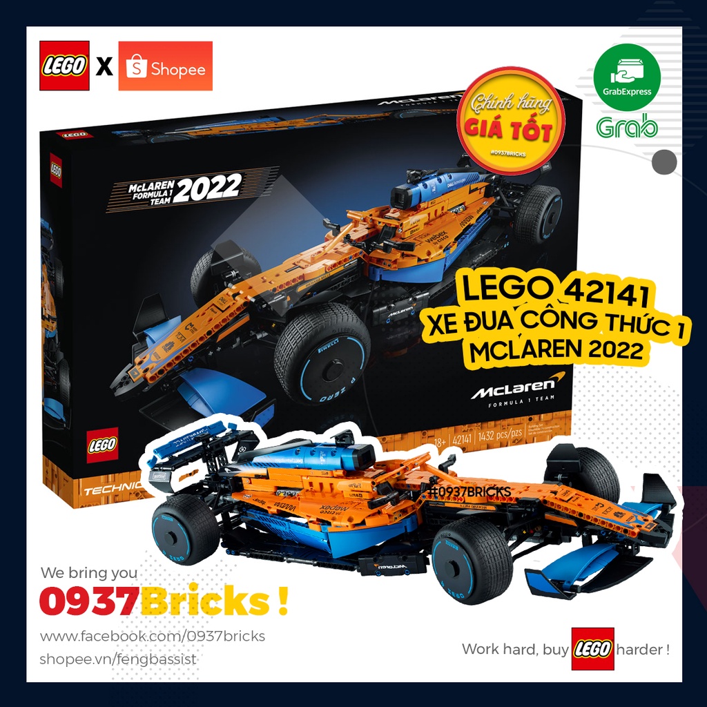 [GIAO HỎA TỐC] LEGO 42141 McLaren Formula 1™ Race Car SIÊU XE CÔNG THỨC ...