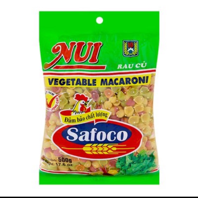 Nui rau củ hình sò Safoco 500g | Shopee Việt Nam