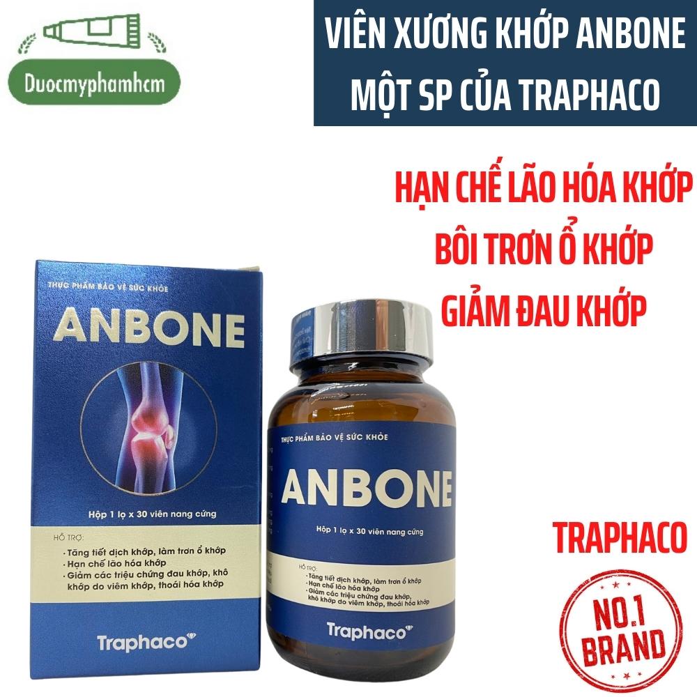 Viên Xương Khớp ANBONE TRAPHACO - Hỗ trợ tăng tiết dịch khớp, làm trơn ...