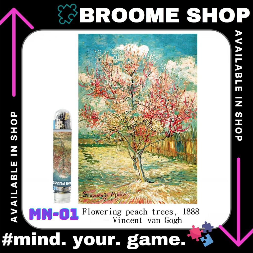 Mini Puzzle Van Gogh 150pcs Bộ tranh xếp hình 150 miếng tranh xếp hình ...