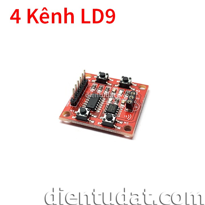 Mạch Thu Học Lệnh Hồng Ngoại 4 Kênh LD9 | Shopee Việt Nam