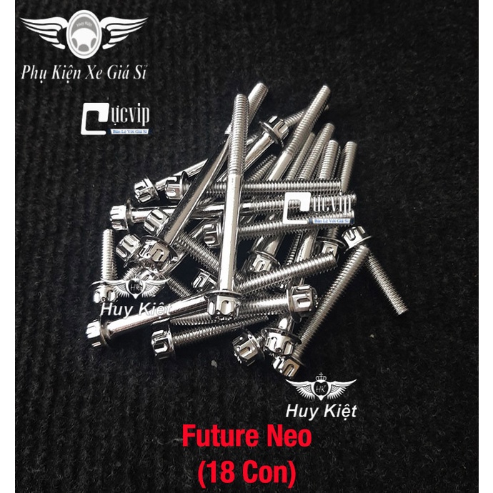 Bộ Ốc Lốc Máy Salaya Inox 304 Cho Future Neo (18 Con) MS4895 | Shopee ...