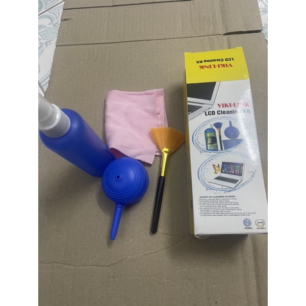 [CHÍNH HÃNG VIKI-LINK] Bộ vệ sinh laptop, LCD (4 dụng cụ)-Bộ vệ sinh 4 ...