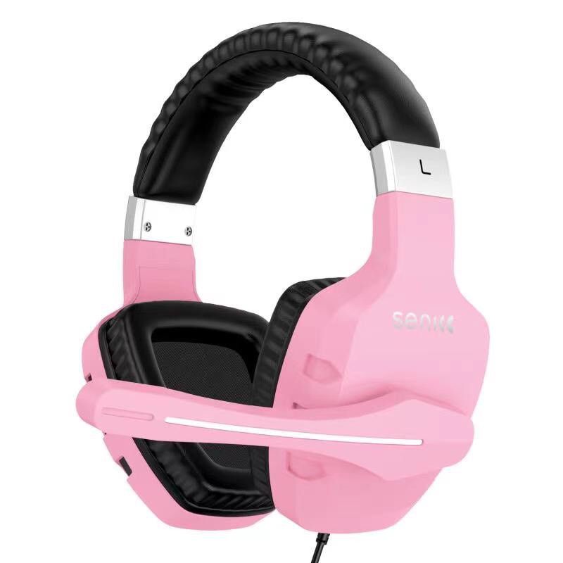 TAI NGHE MÁY TÍNH SENIC A1S BLACK, PINK, ORANGE, HEADPHONE VI TÍNH,TAI ...