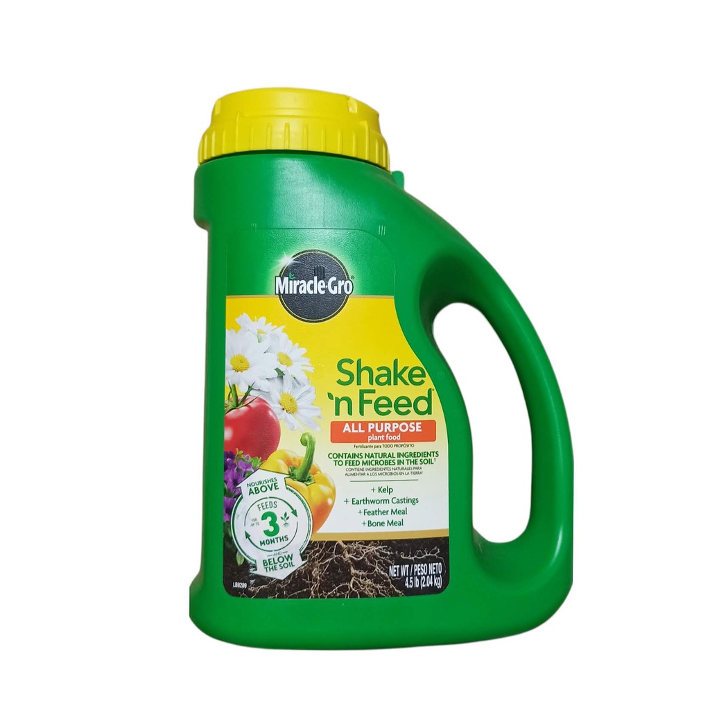 Phân Tan Chậm Miracle-Gro Shake 'N Feed All Purpose Plant Food NPK 12-4 ...