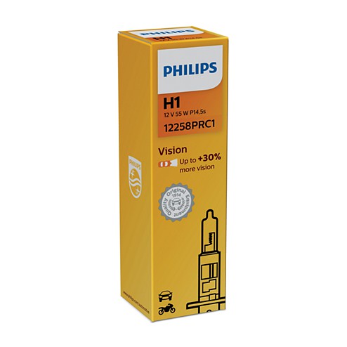 Bóng đèn Ô Tô Philips Premium Vision Chân H1 12258PRC1 12V/55W | Shopee ...