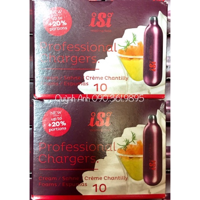 Gas Isi (hộp 10 viên) | Shopee Việt Nam