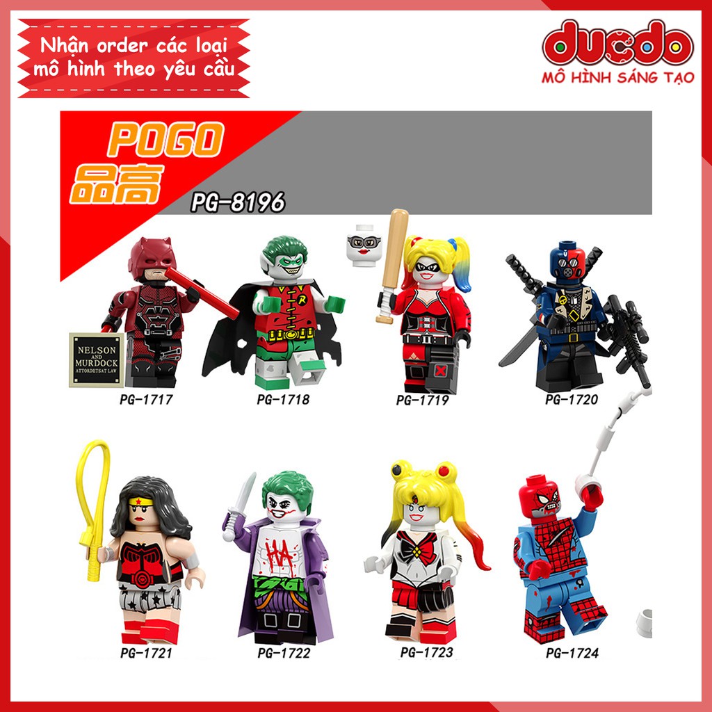 Minifigures các nhân vật - Đồ Chơi Lắp Ghép Xếp Hình Mini Mô hình ...
