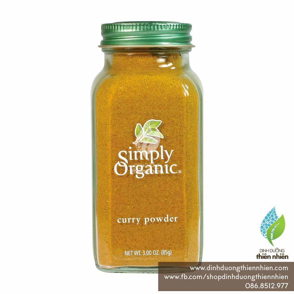 [Gia Vị Hữu Cơ] Bột Cà Ri Hữu Cơ Simply Organic Curry Powder, 85g ...