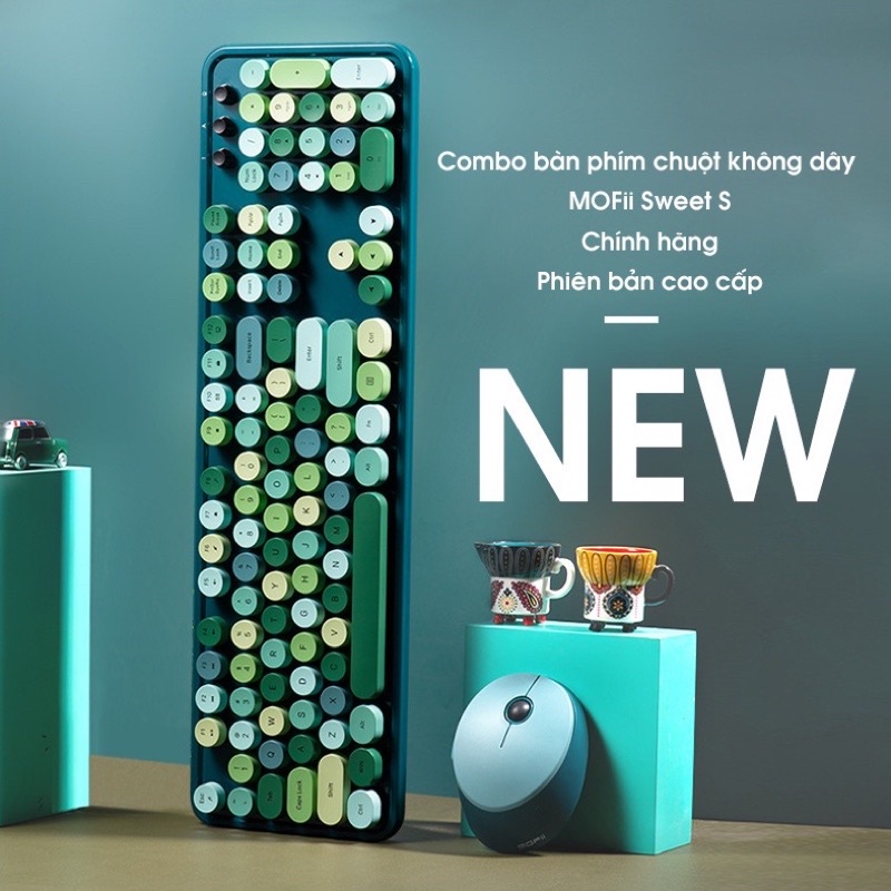 Combo bàn phím, chuột không dây Mofii | Shopee Việt Nam
