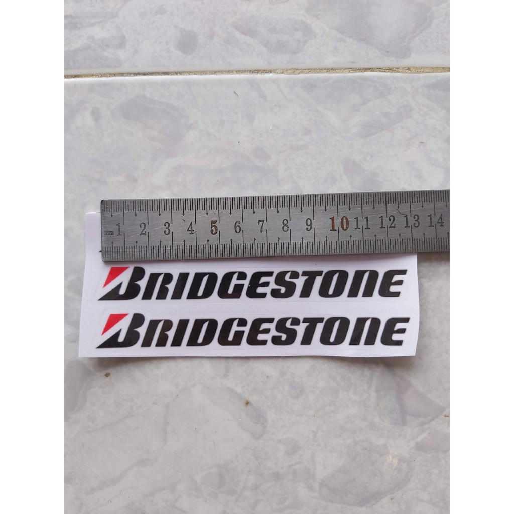 Combo 2 Tem Sticker Decal Bridgestone Dán Xe Giá Rẻ #2k | Shopee Việt Nam