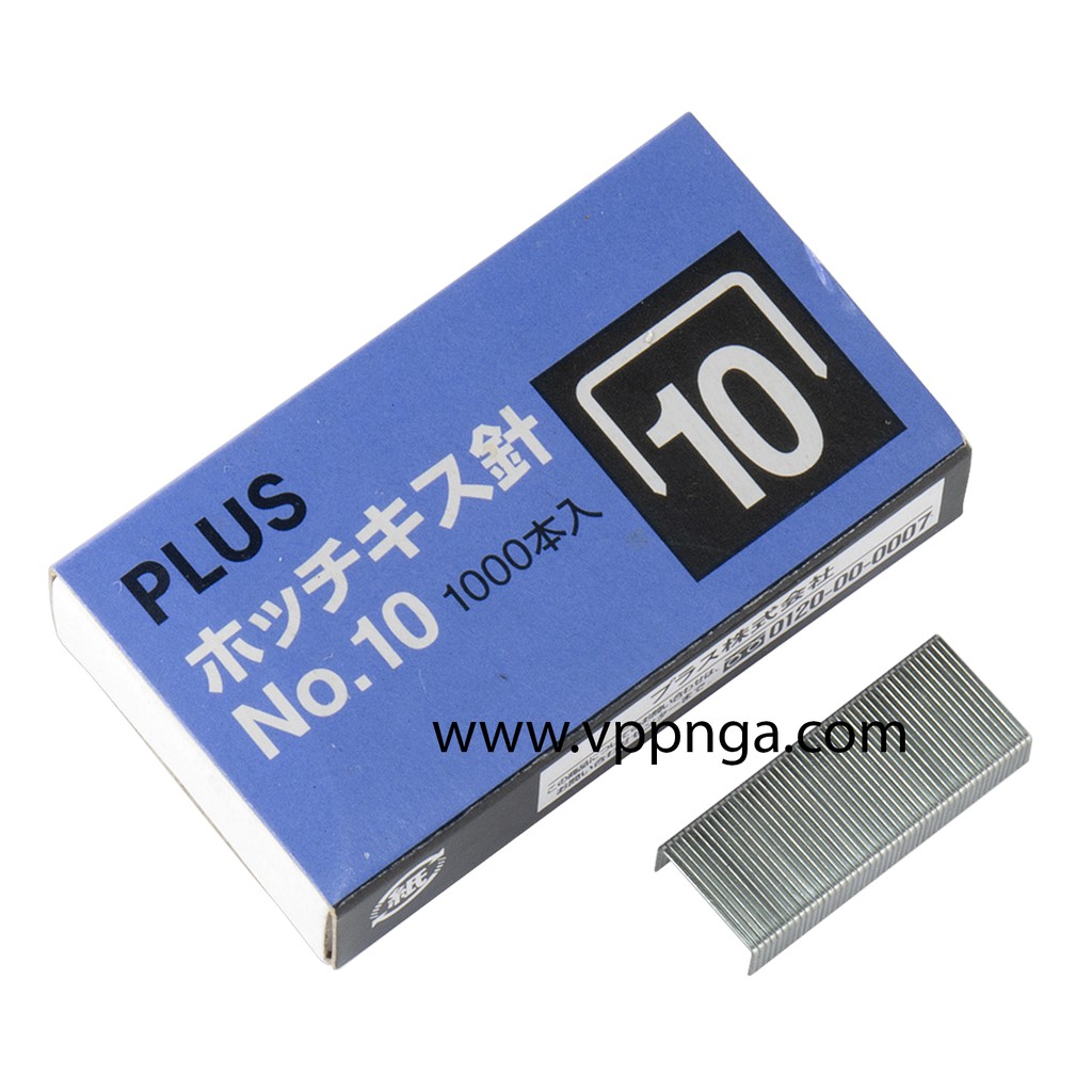 [MUA SỈ GIẢM 10%] Kim bấm giấy No.10, Plus (1 hộp) | Shopee Việt Nam